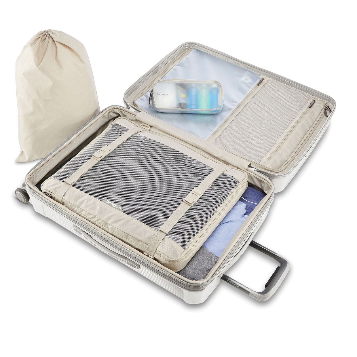 AAA.com | Samsonite | Silhouette 17 Hardside Medium Checked Luggage